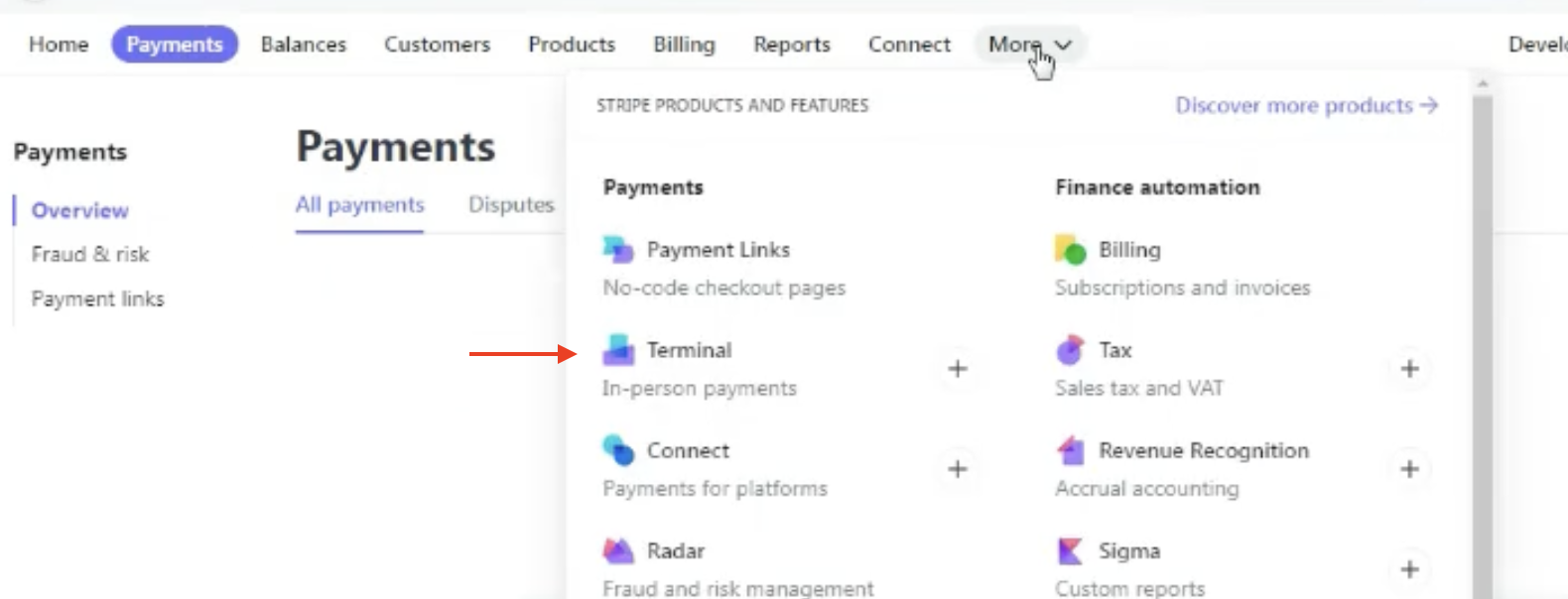 Stripe Payment Processing for In-Store Sales